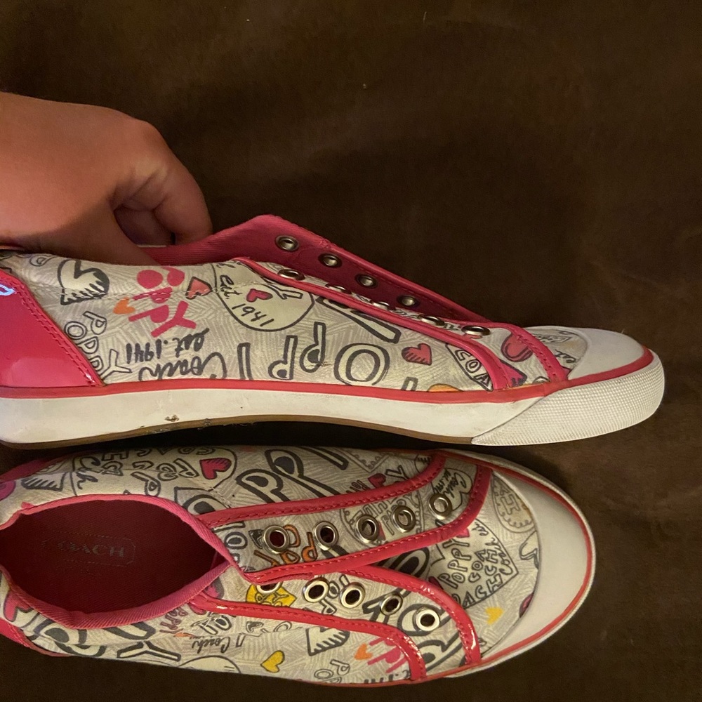 Coach Multicolor Poppy Barrett Collection Sneakers - Gem